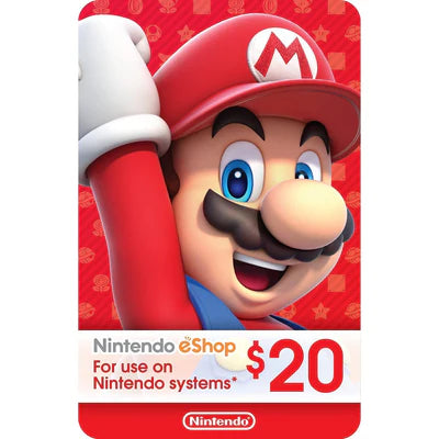 USA Nintendo eShop 20$ Card – gametricks