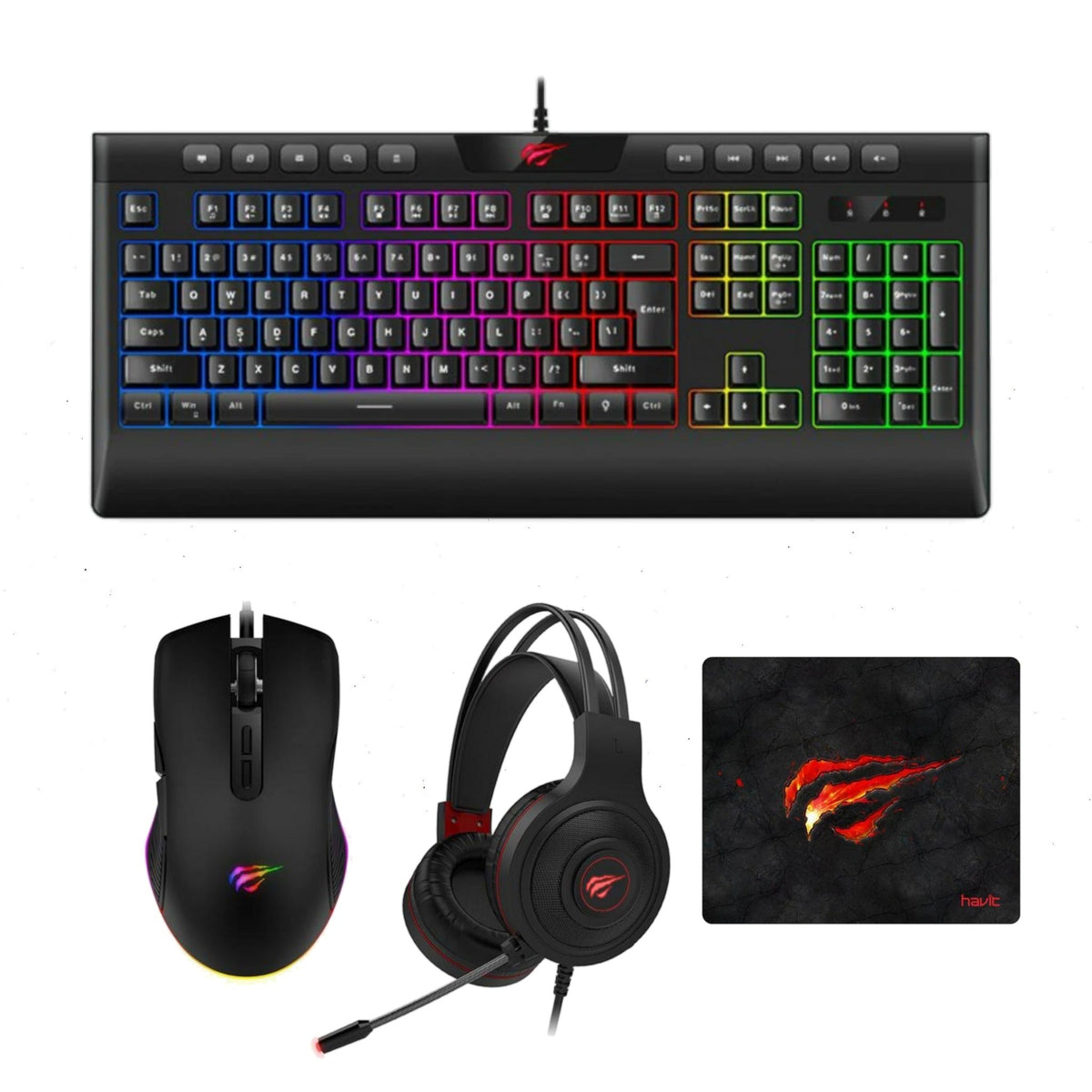 Havit 4 in 1 Gaming Bundle – gametricks